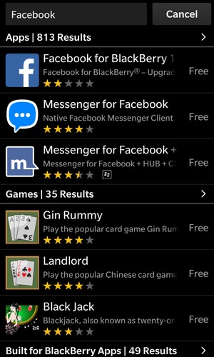 Install apps – BlackBerry Passport - 10.3 Guide
