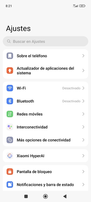 Utilice el teléfono como módem – Xiaomi Redmi K80 Pro - Android 15 Guide