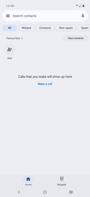 Access voicemail – Motorola Edge 70 Pro+ - Android 16 Guide