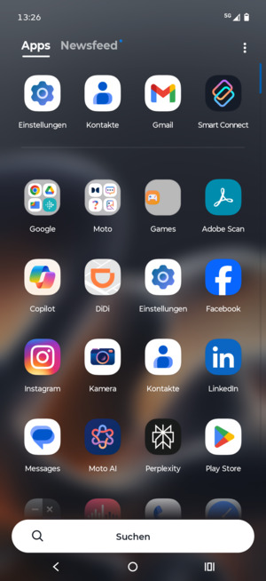 Einrichten von MMS – Motorola Edge 70 Pro+ - Android 16 Guide
