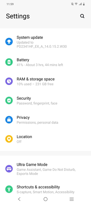 Update software – Vivo Android - Android 14 Guide