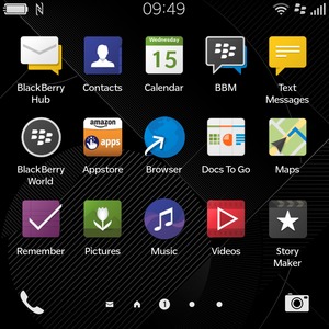 Install apps - BlackBerry Q20 - 10.3 - Device Guides